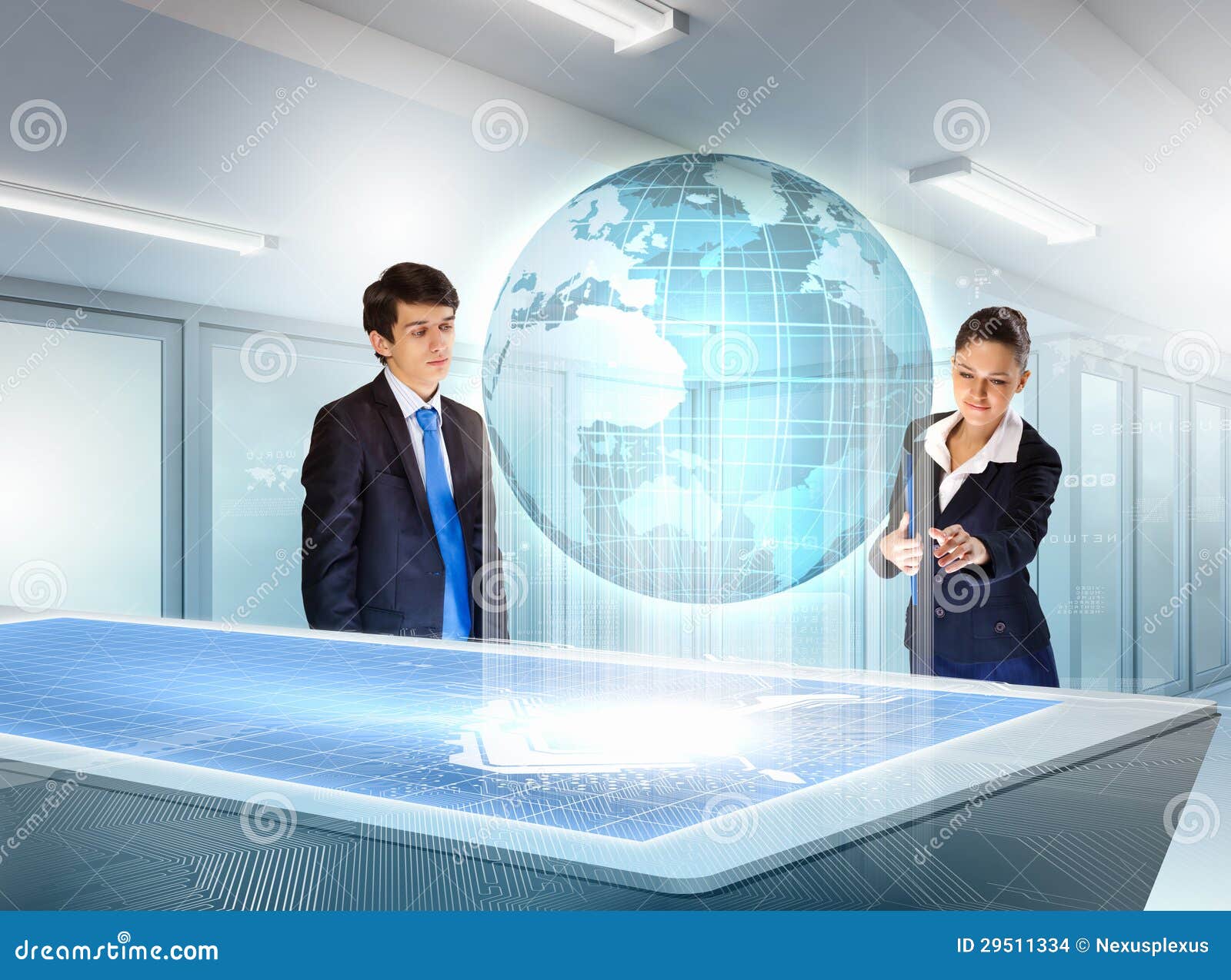 Business and Communication Innovations Stock Photo - Image of future ...