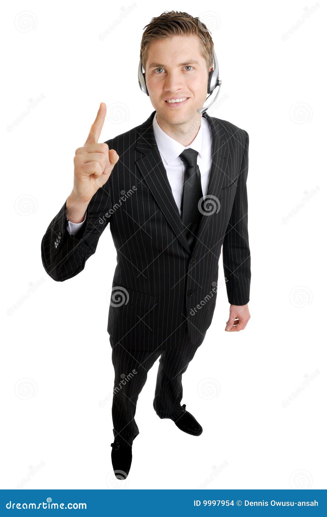 Business Communication Operator Stock Photo - Image of phone, raised ...