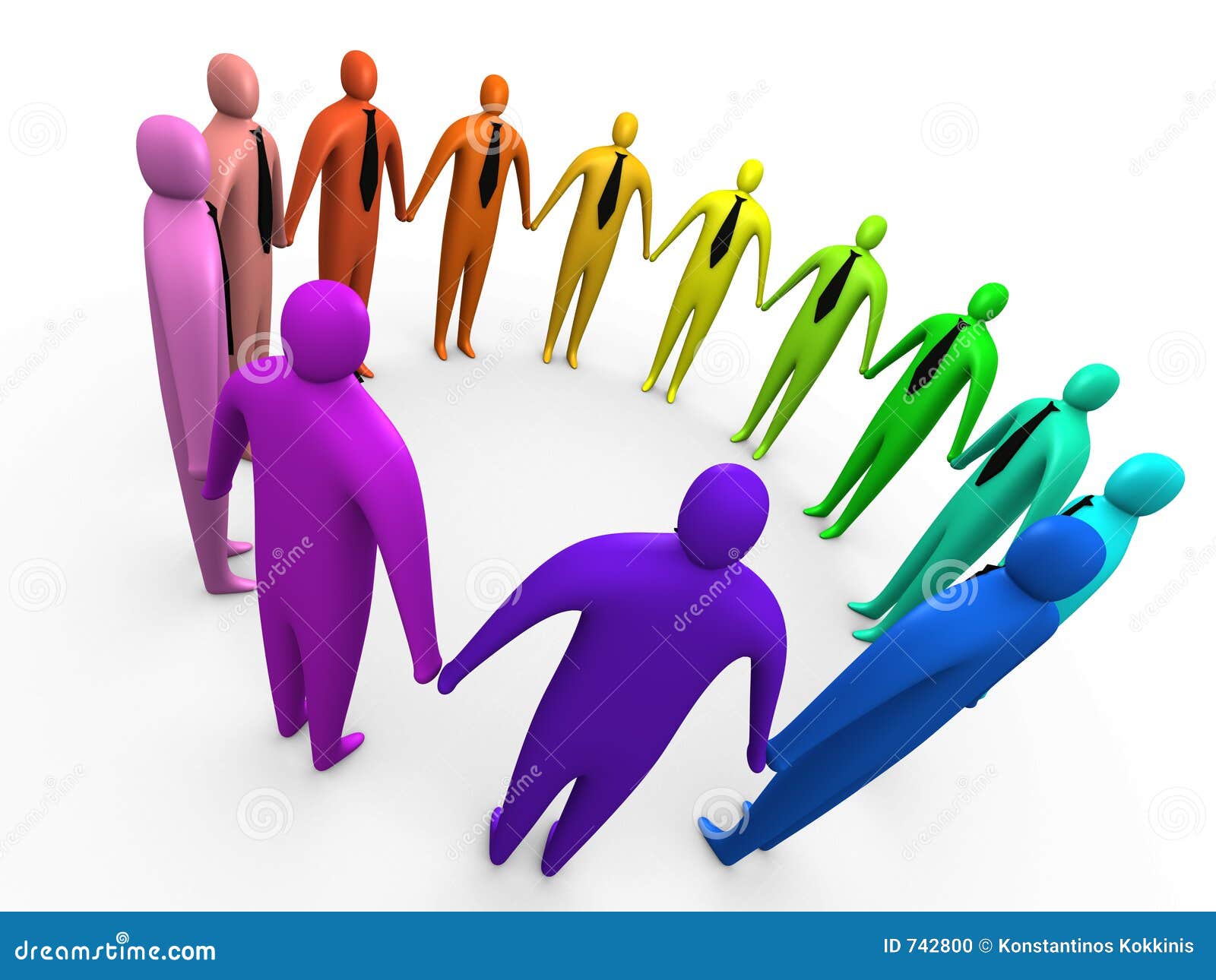 Business Community #3 stock illustration. Illustration of help - 742800