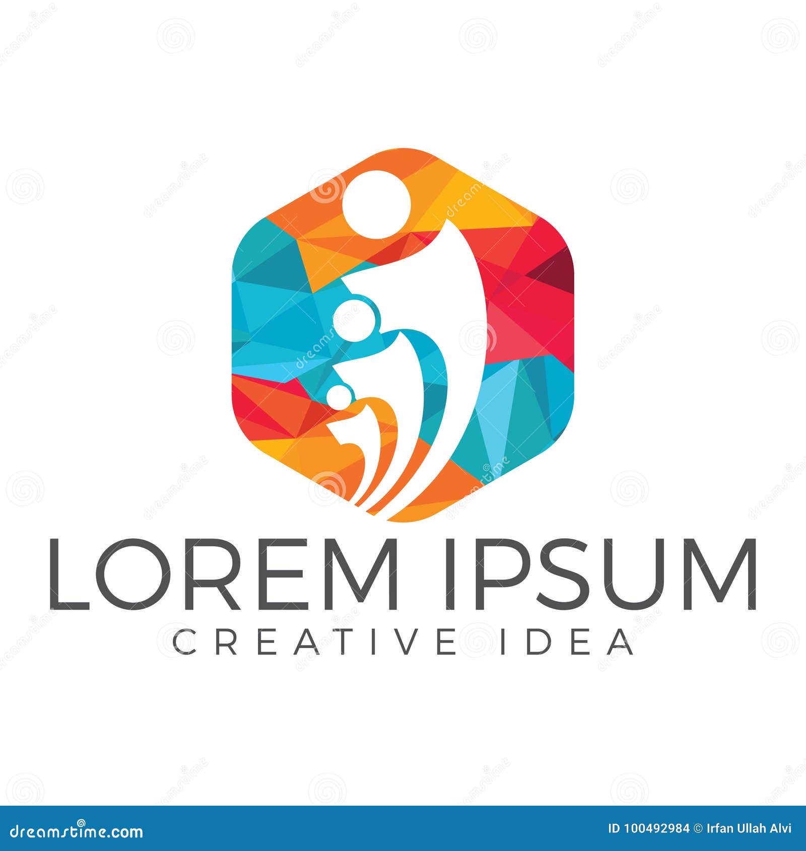 Human Character Group and Team Logo Design. Stock Vector - Illustration ...