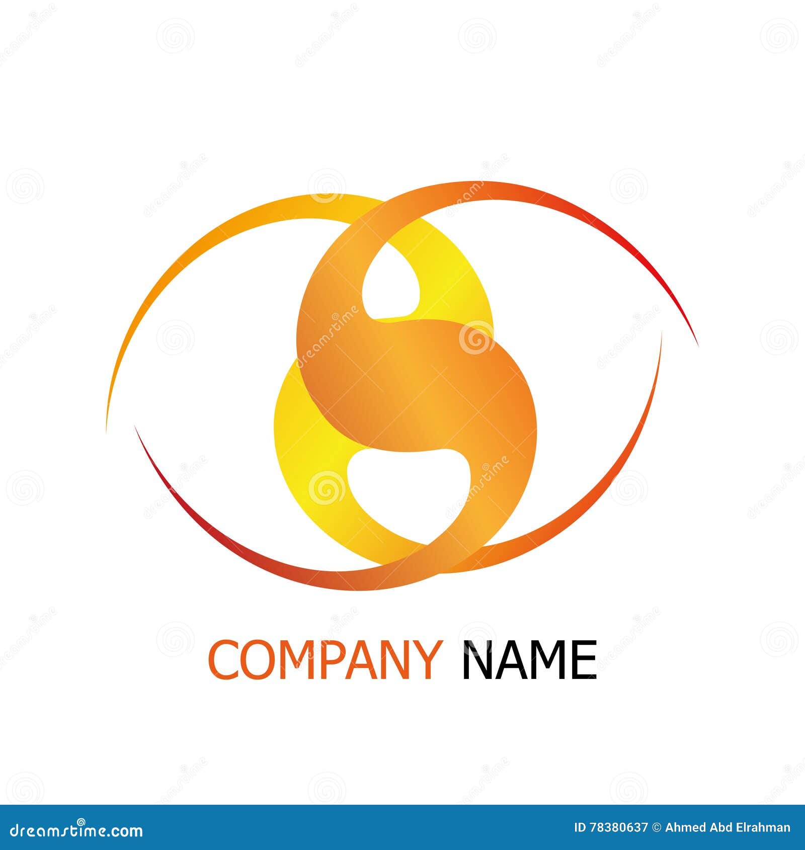 Business Company Intersect Logo Template Stock Vector - Illustration of ...