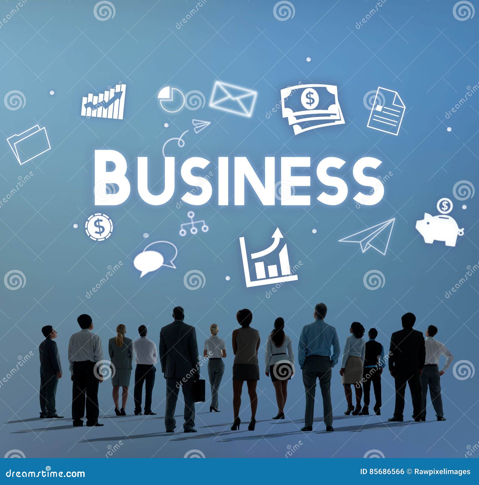 Business Company Strategy Vision Organization Concept Stock Photo ...