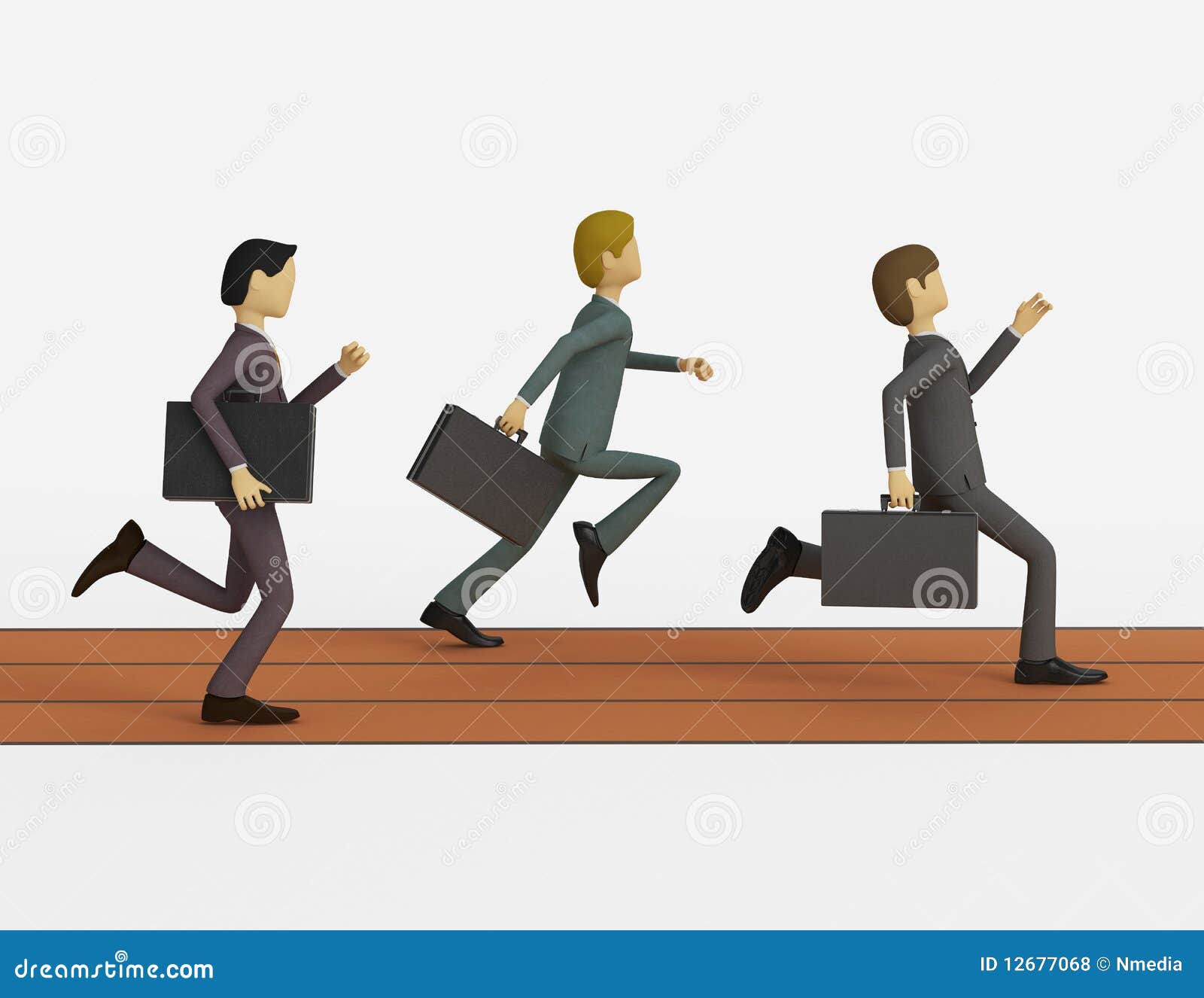 Business Competition stock illustration. Illustration of competitive ...