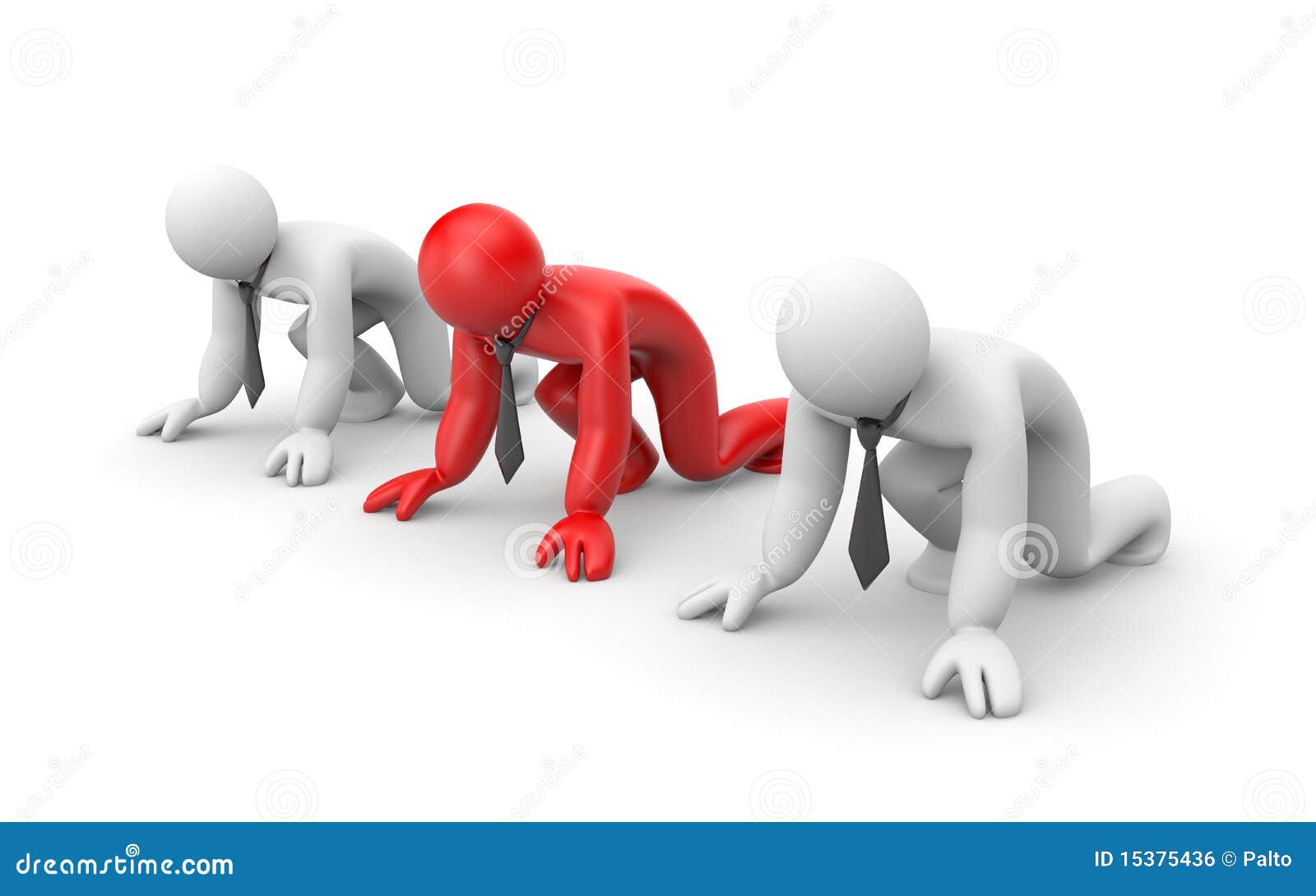 Business competition stock illustration. Illustration of activist ...