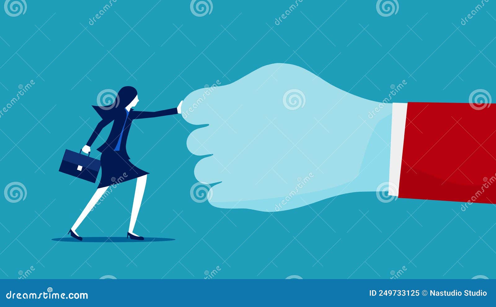 Business Competition. Competitive Disadvantage Stock Vector ...