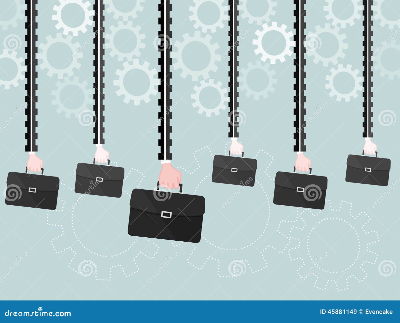 Business competition stock vector. Illustration of symbol - 45881149