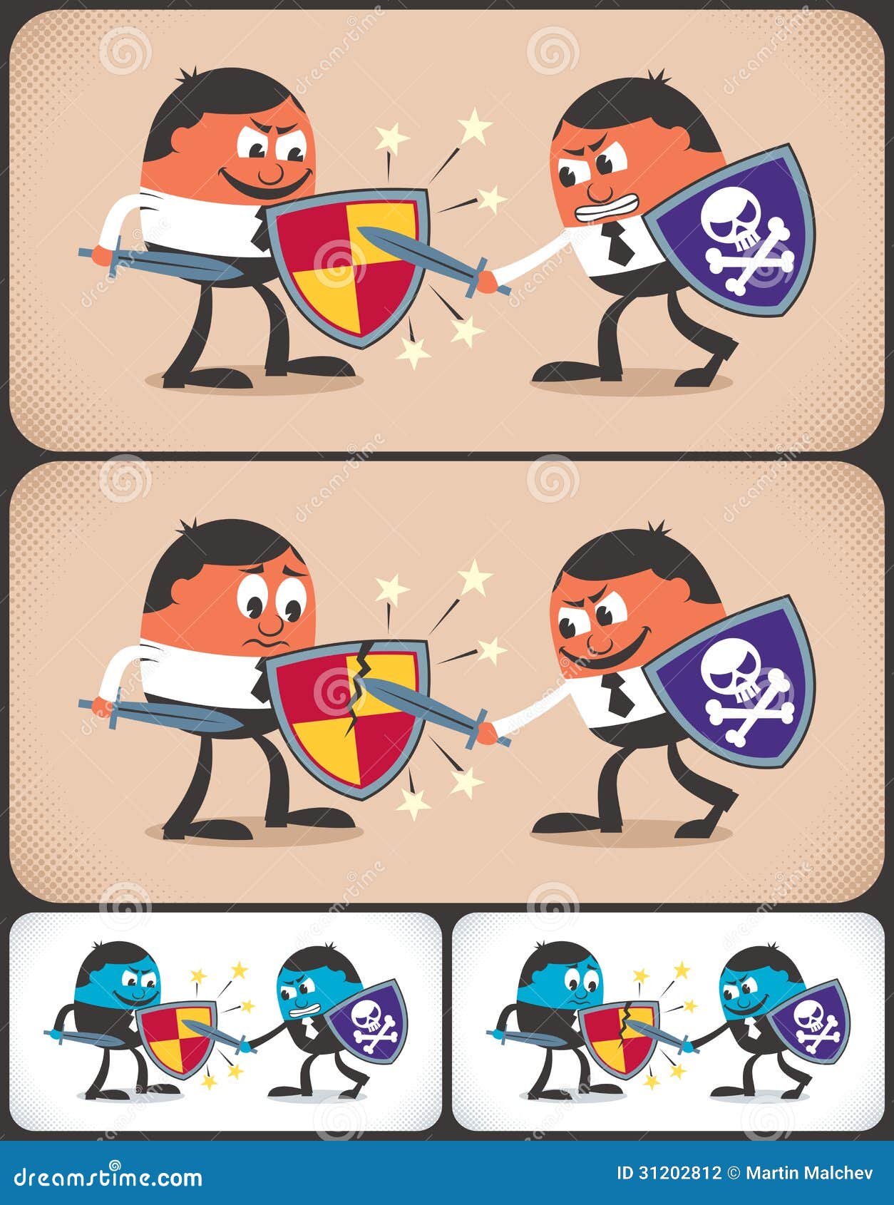 Business Competition stock vector. Illustration of clipart - 31202812