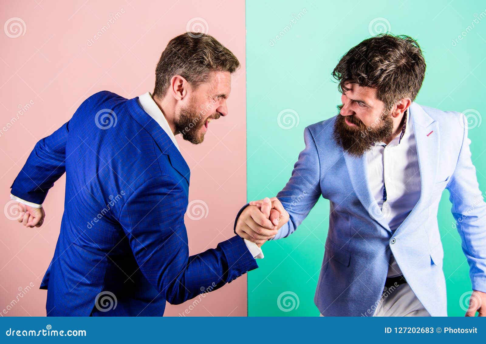 Business Competition and Confrontation. Hostile or Argumentative ...