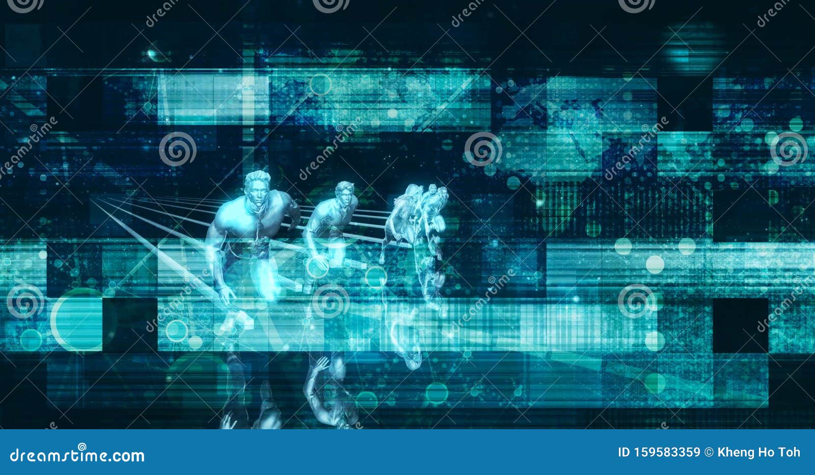 Business Competition and Thriving in a Competitive Environment Stock ...