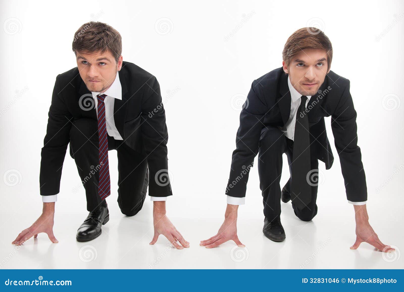 Business competition. stock photo. Image of office, human - 32831046