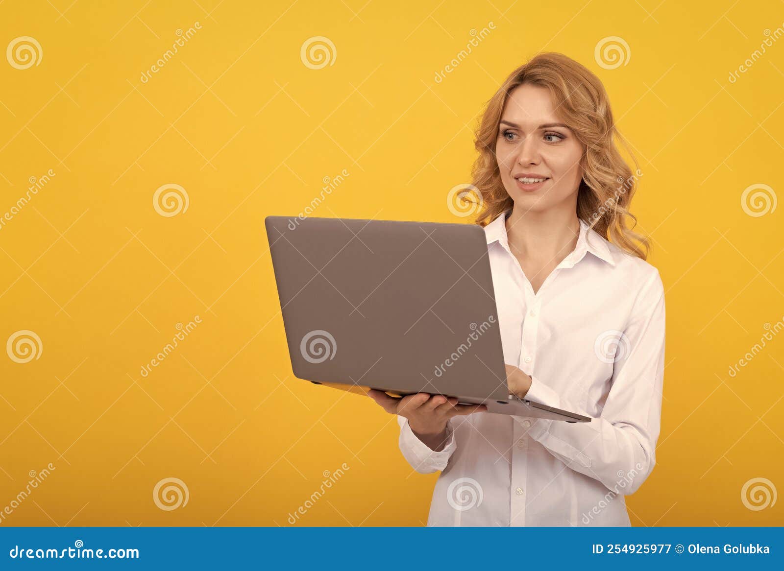 Business Computer Communication. Modern Technology. Internet Access. Check Email Stock Image ...
