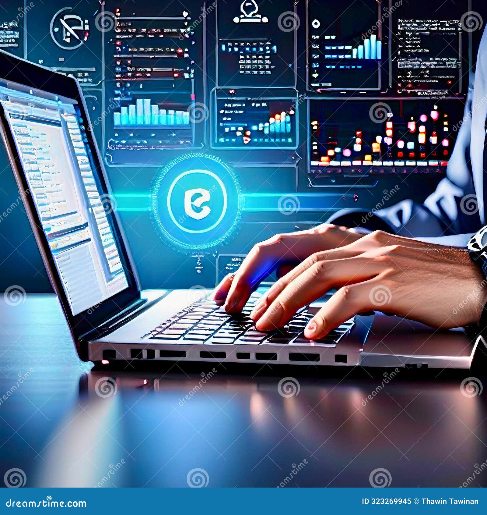 Business Computers Used in Work that is Convenient and Fast Network ...