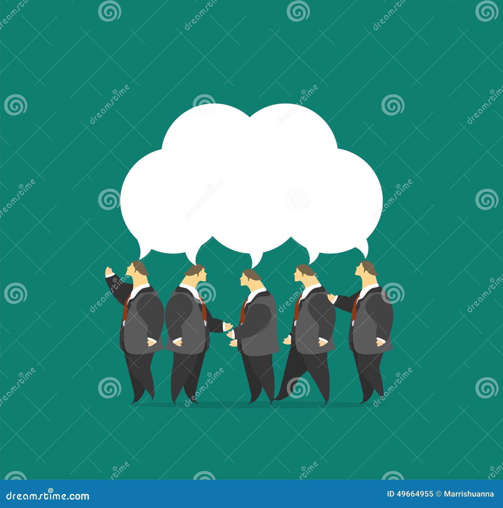 Collective Consciousness Pattern Seamless. Artificial Intelligence ...