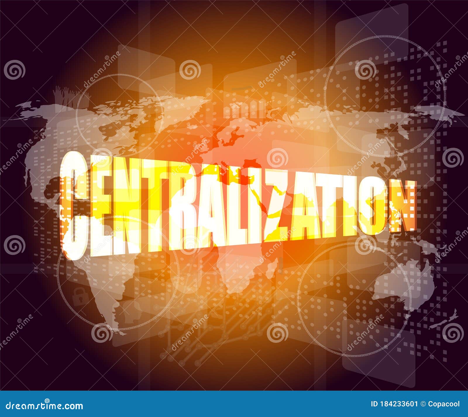 Centralization Words Stock Illustrations – 11 Centralization Words ...