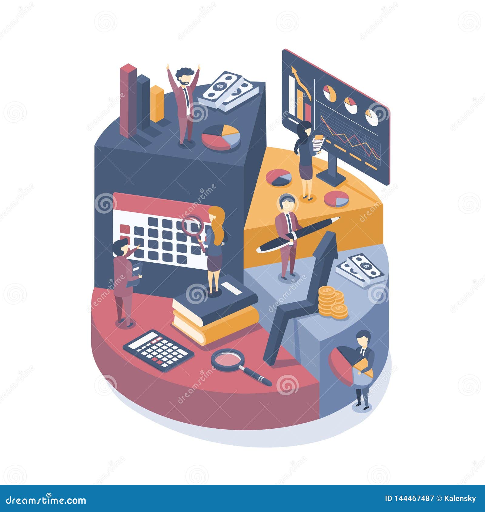 Business Concept Consulting Services. Stock Vector - Illustration of ...
