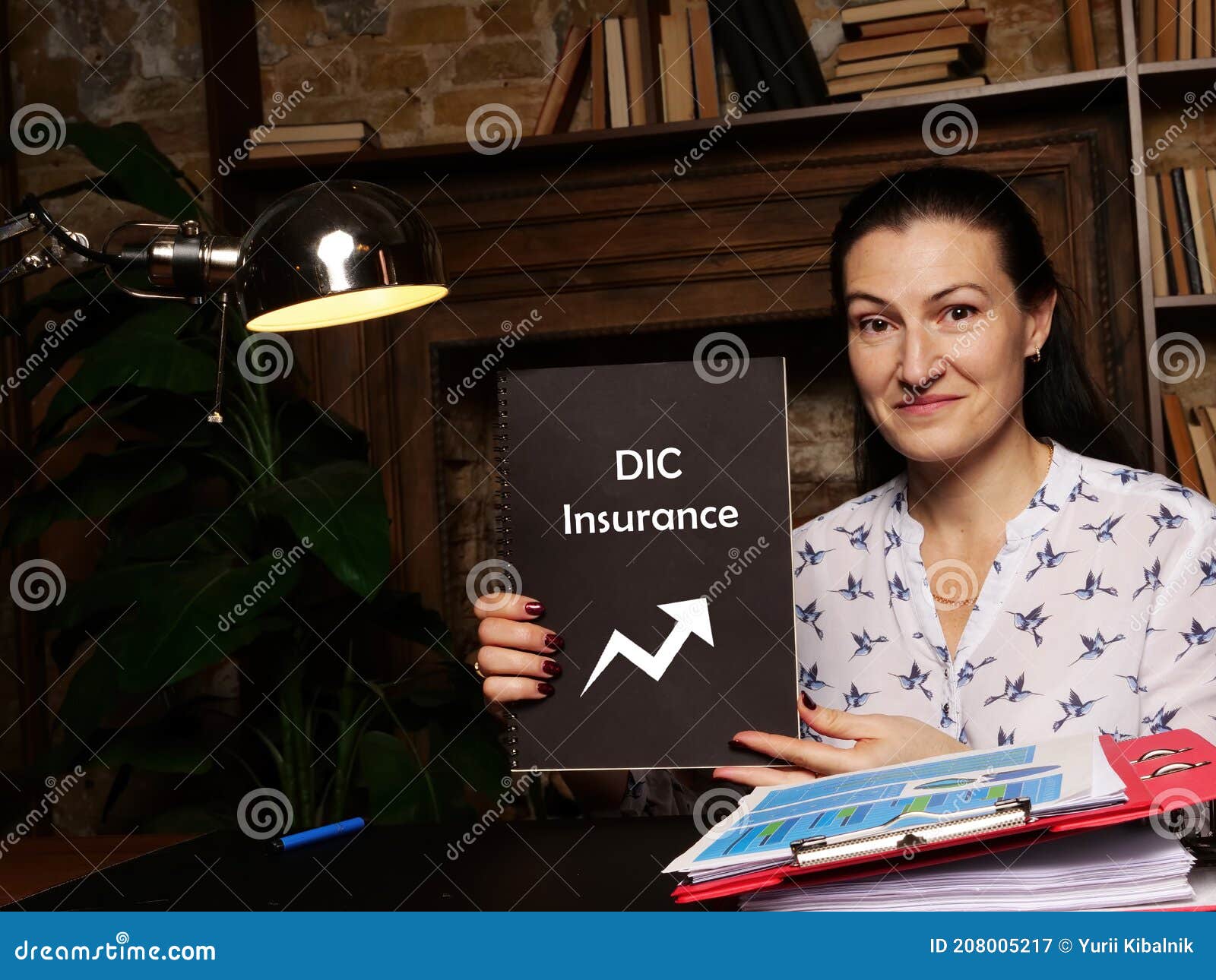 Business Concept about Difference in Conditions DIC Insurance with Sign ...