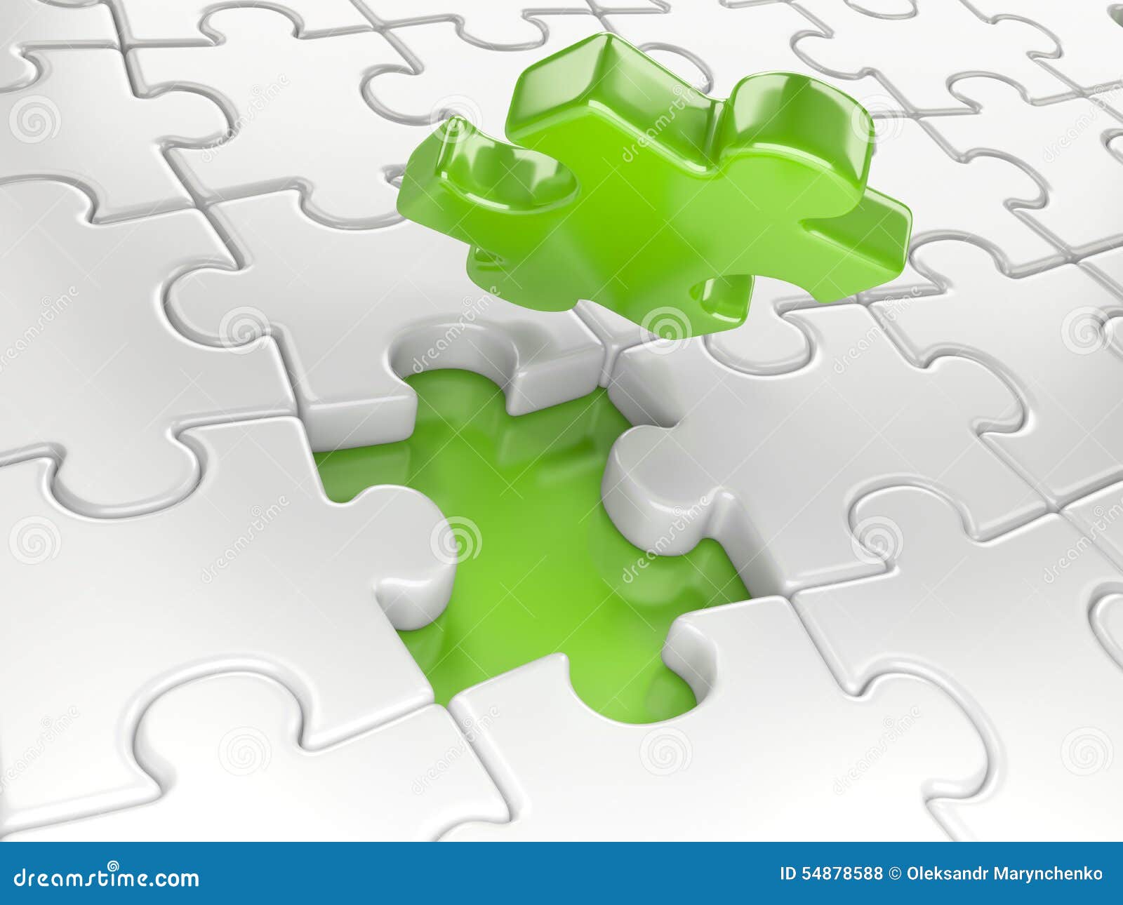 Business Concept - Final Piece of Jigsaw Puzzle Stock Photo - Image of ...
