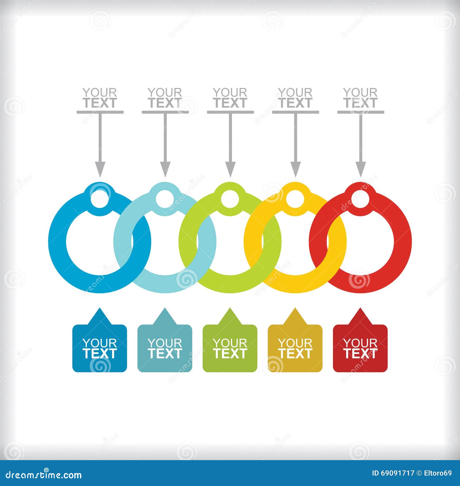 Business Concept, Flow Chart Stock Vector - Illustration of motivation ...