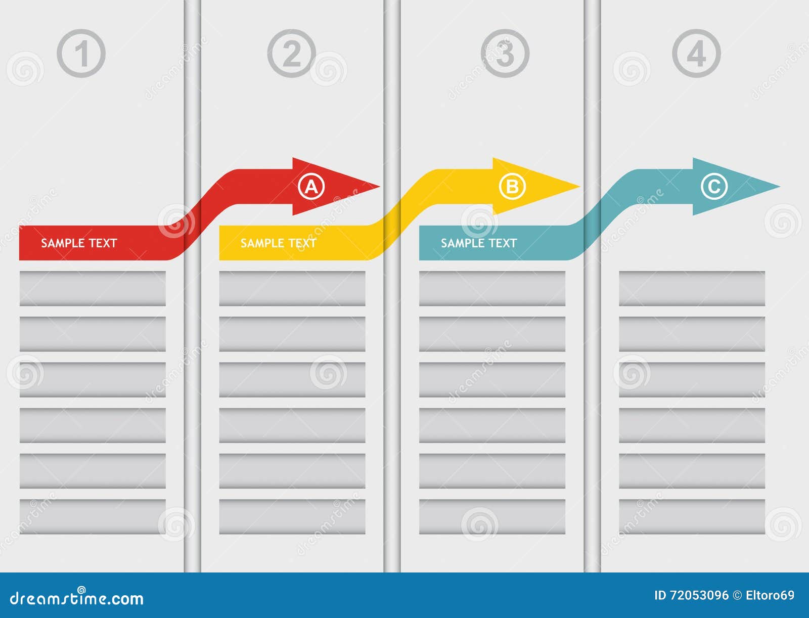 Business Concept - Flow Concept Stock Vector - Illustration of graph ...