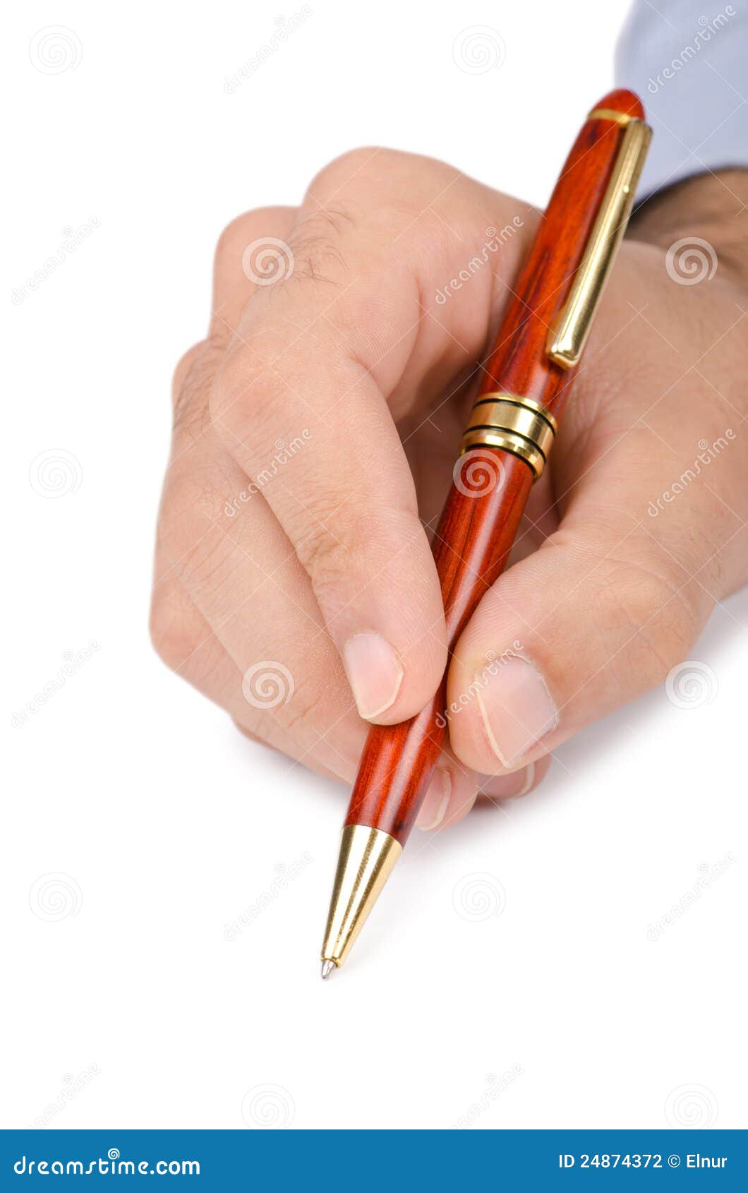 Business Concept with Hand Writing Stock Photo - Image of businessman ...