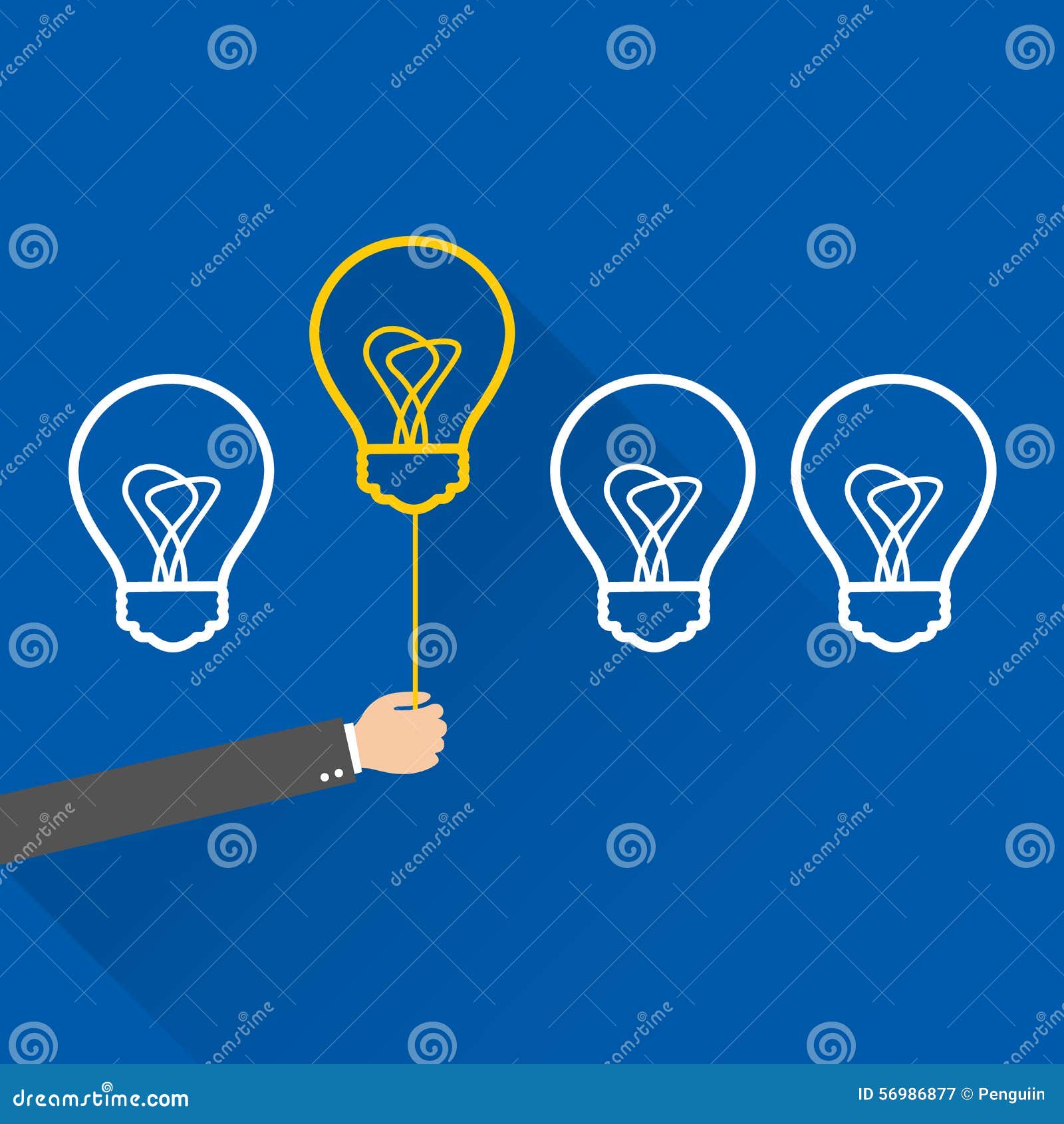 Business Concept, Idea To Success, Vector Stock Vector - Illustration ...