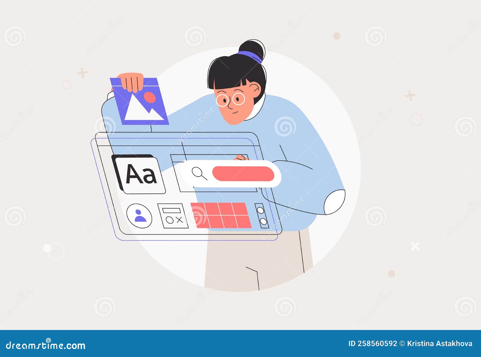 Business Concept Illustrations. Software Development Tools Stock Vector ...