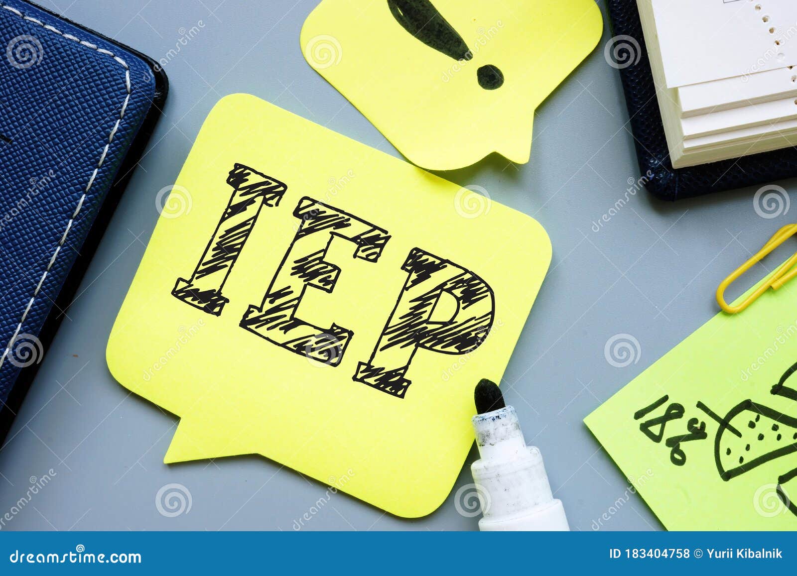 Business Concept about Individualized Education Program IEP with Phrase ...
