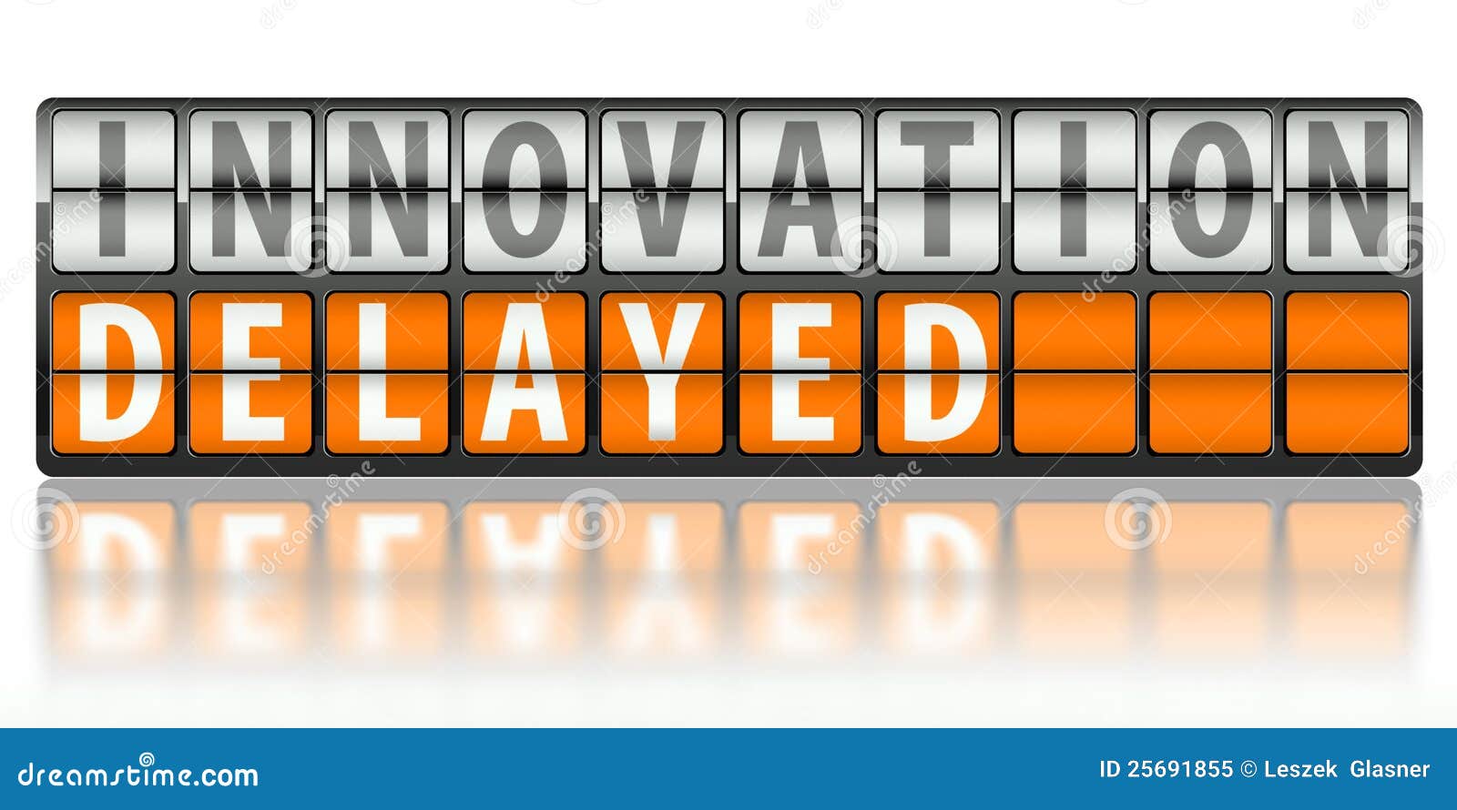 Business Concept of Innovation, Delayed Stock Illustration ...