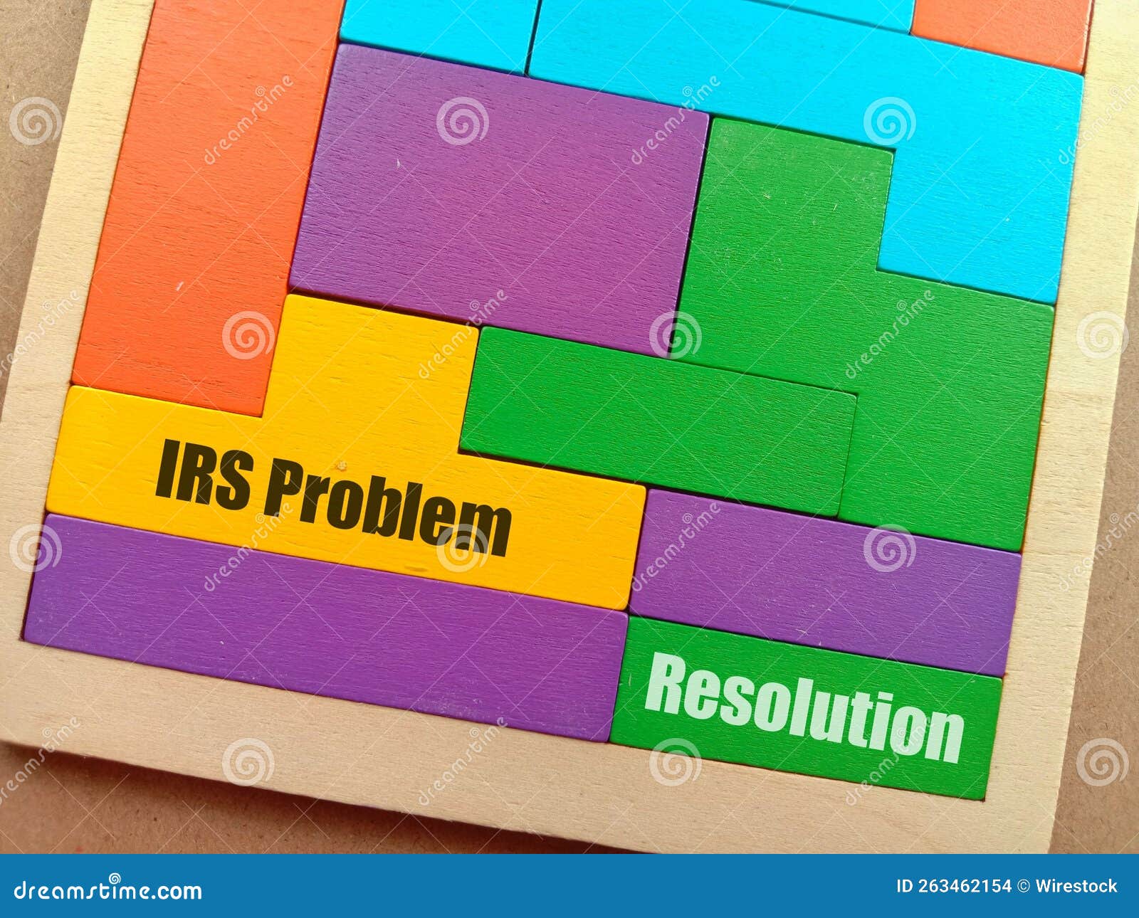 Business Concept - IRS Problem Resolution Stock Photo - Image of ...