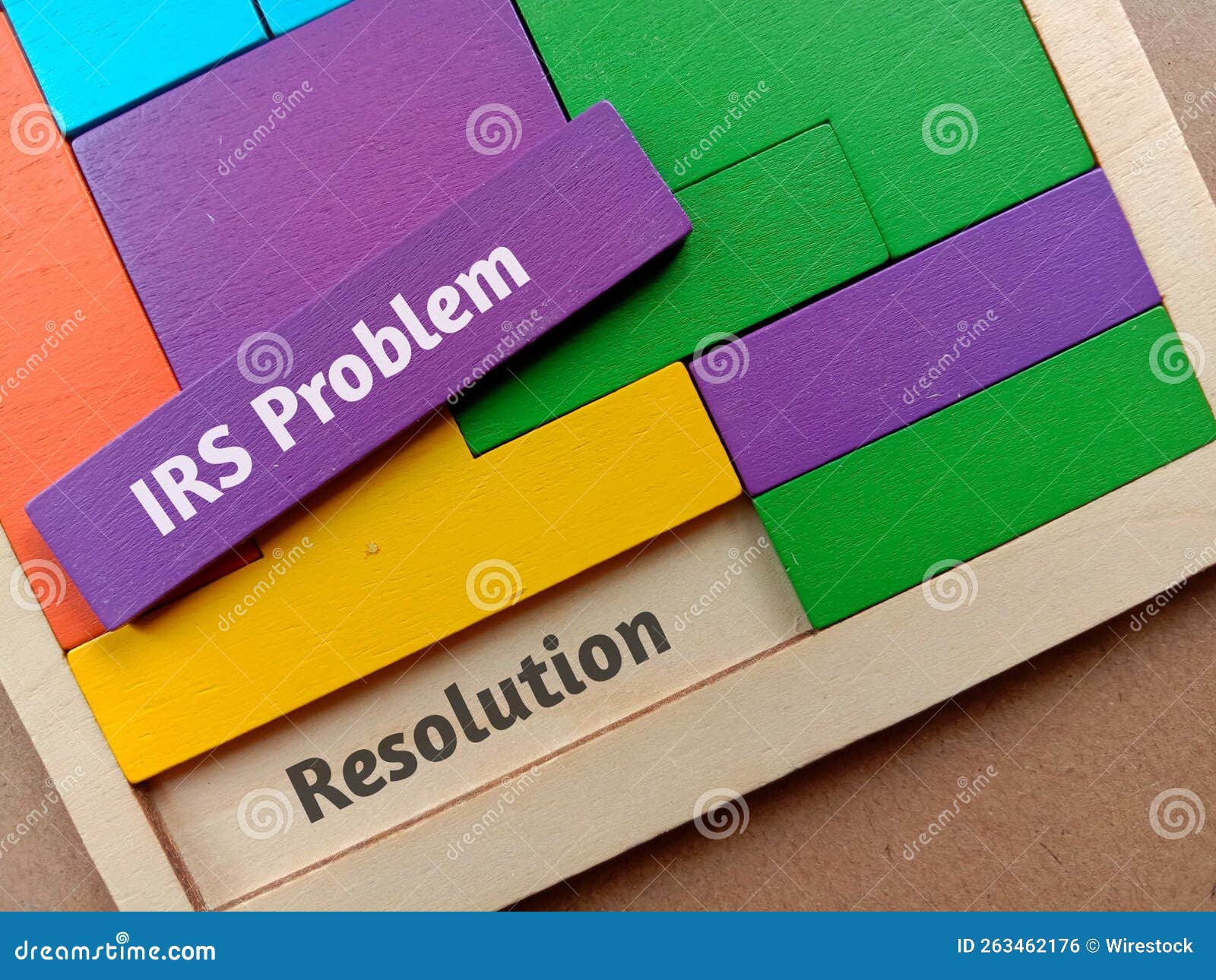 Business Concept - IRS Problem Resolution Stock Photo - Image of ...