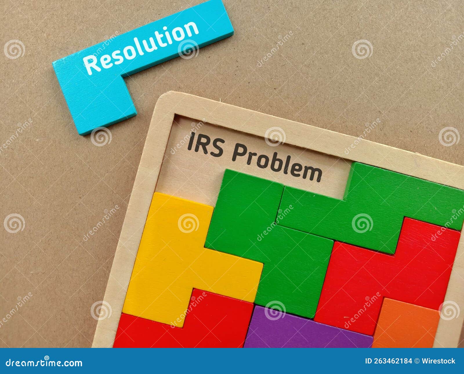 Business Concept - IRS Problem Resolution Stock Photo - Image of ...