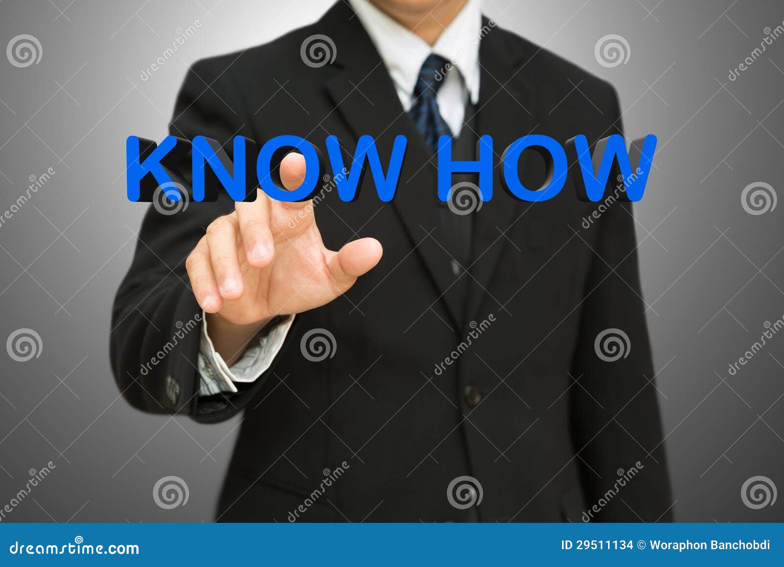 Business concept know how stock photo. Image of presenting - 29511134
