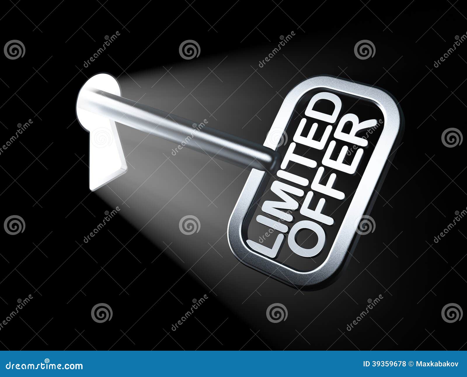 Business Concept: Limited Offer on Key Stock Photo - Image of limited ...