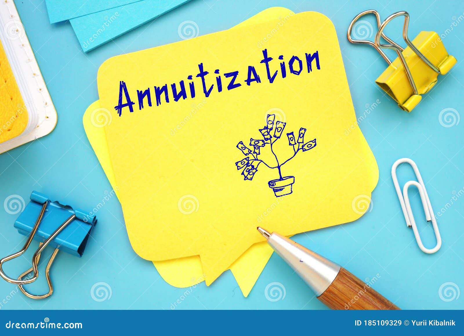 Business Concept Meaning Annuitization with Phrase on the Page Stock ...