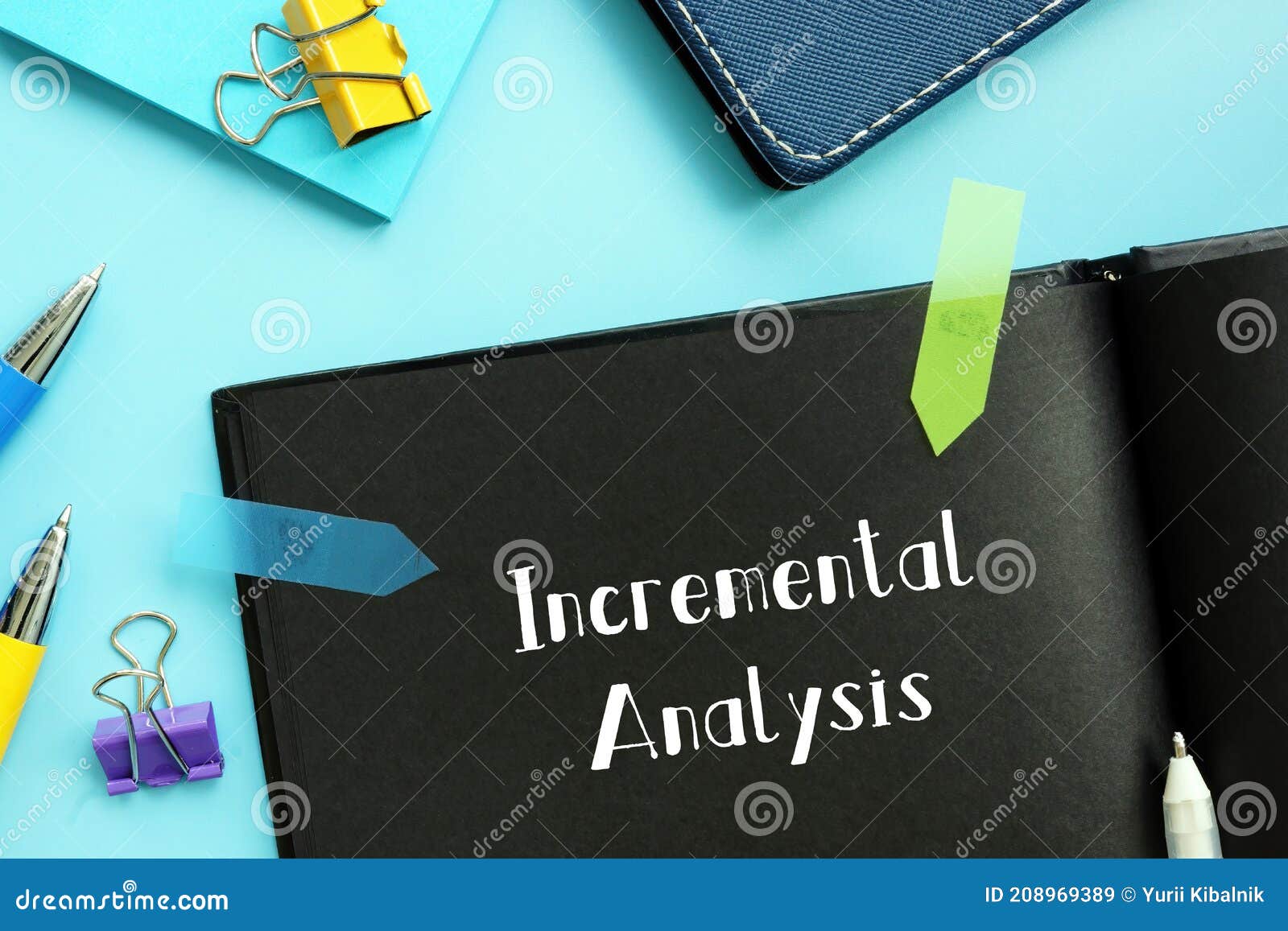 Business Concept Meaning Incremental Analysis with Sign on the Piece of ...