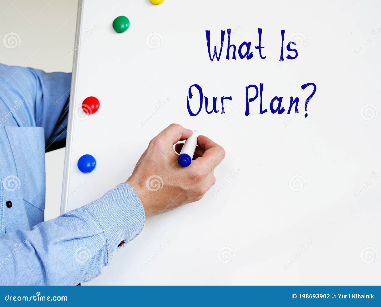 Business Concept Meaning What is Our Plan? with Sign on the Page Stock ...