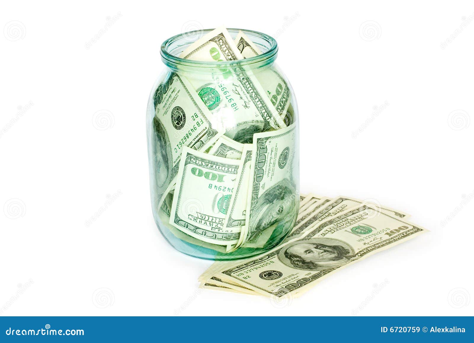 Business Concept. Money in the Jar Stock Image - Image of business ...
