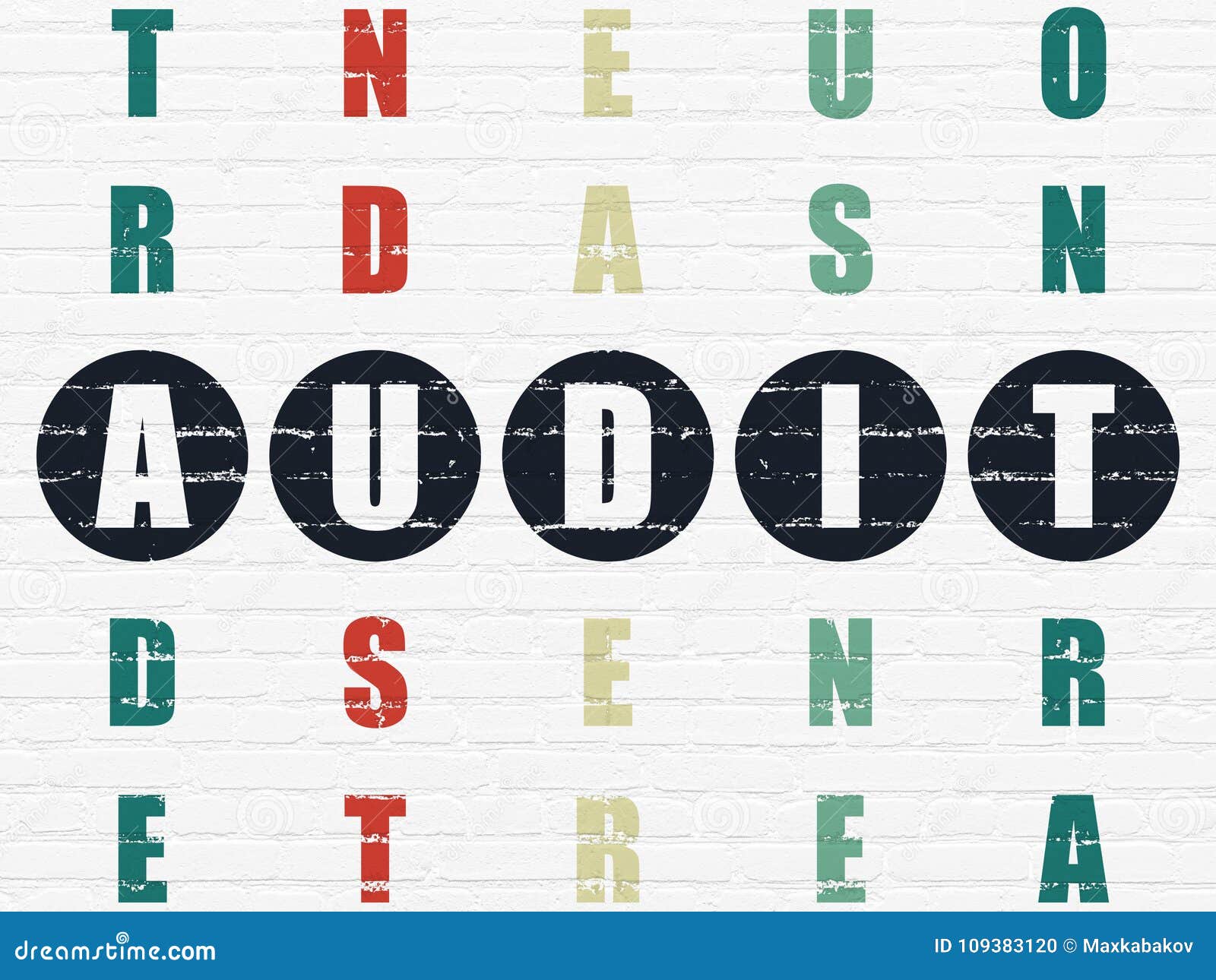 Business Concept: Audit in Crossword Puzzle Stock Illustration ... Business Concept: Audit in Crossword Puzzle Stock Illustration ...
