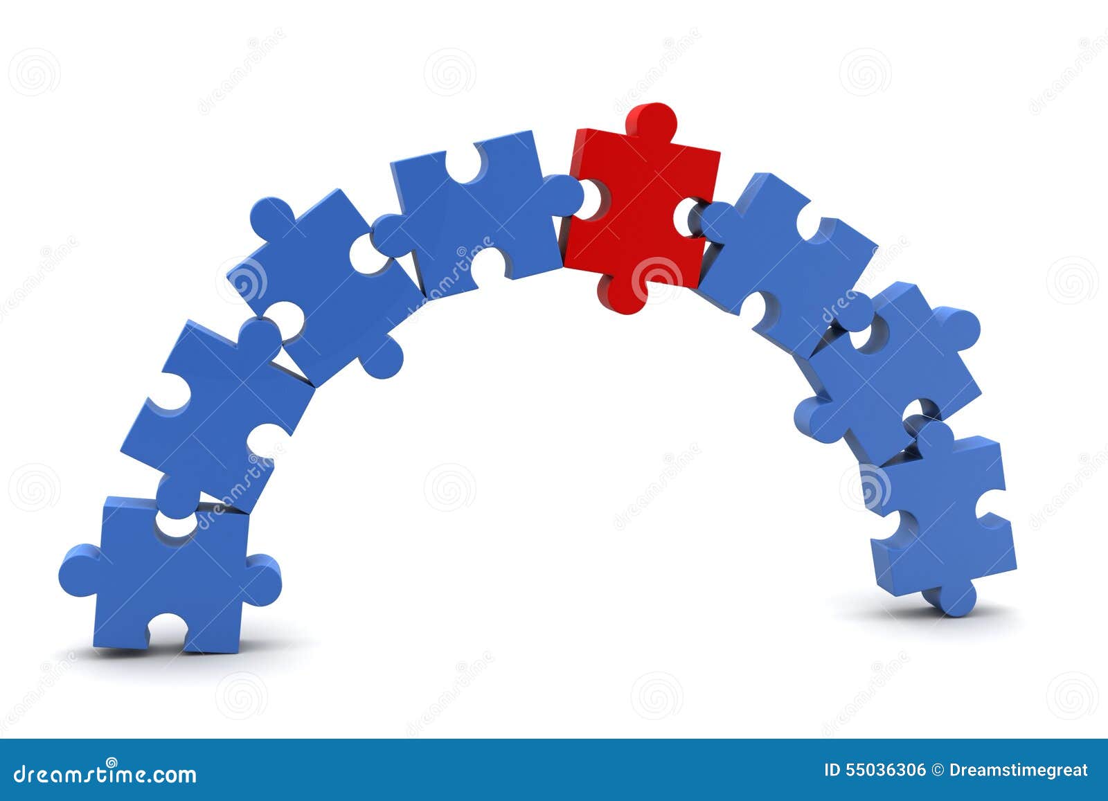 Business concept puzzle stock illustration. Illustration of connection ...