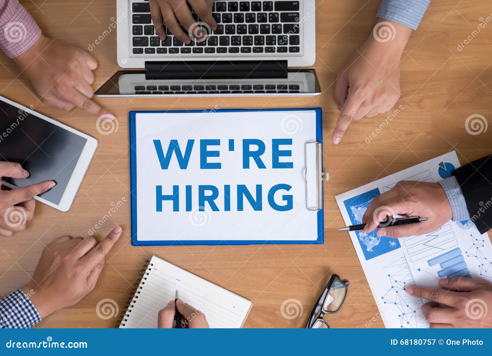 Business Concept: we RE HIRING Stock Image - Image of hire, recruitment ...