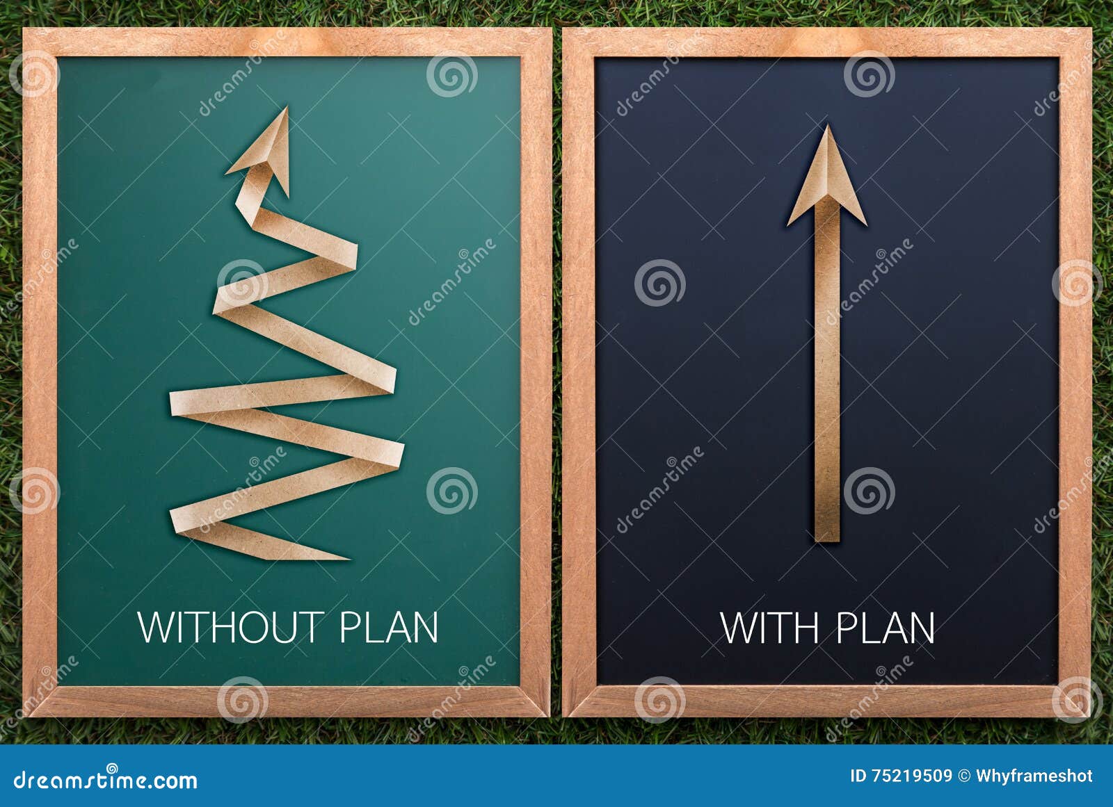 Business Concept with Solution Plan Stock Image - Image of bend ...