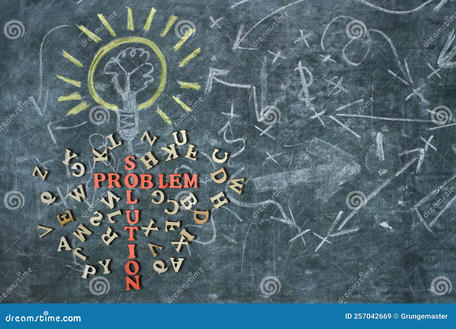 Business Concept, Solving a Problem or Change the Way of Thinking ...