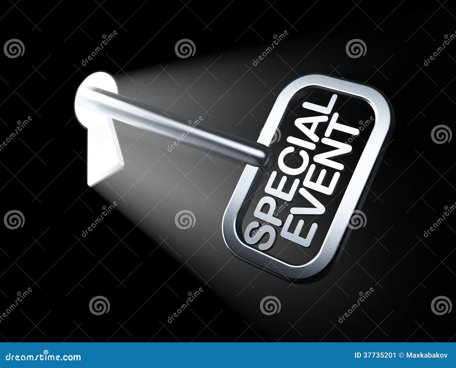 Business Concept: Special Event on Key Stock Illustration ...