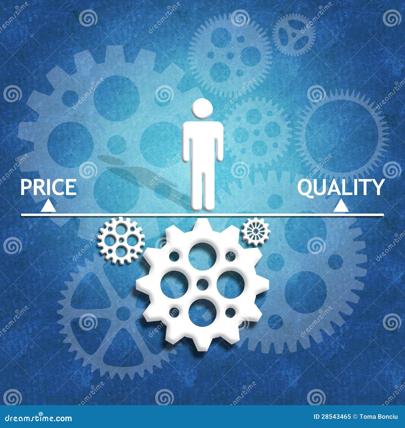 Business Concept for Success with the Right Action Stock Illustration ...