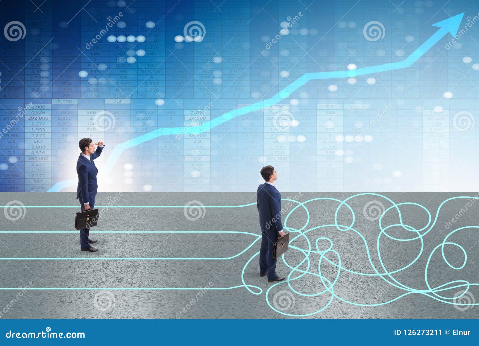 The Business Concept of Uncertainty and Confusion Stock Image - Image ... The Business Concept of Uncertainty and Confusion Stock Image - Image ...