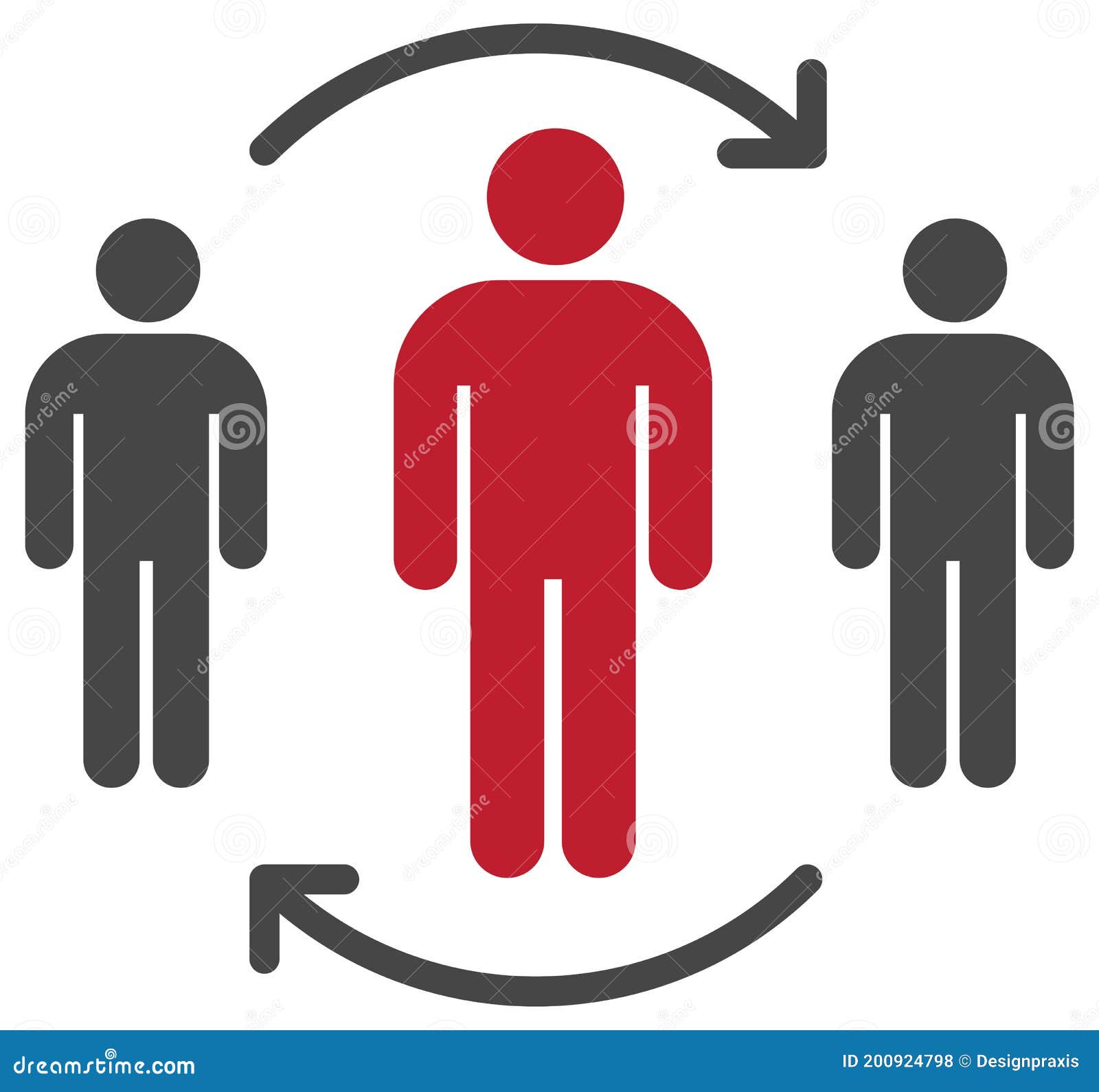 Business Concepts - Avoid Middlemen Icon Stock Vector - Illustration of ...