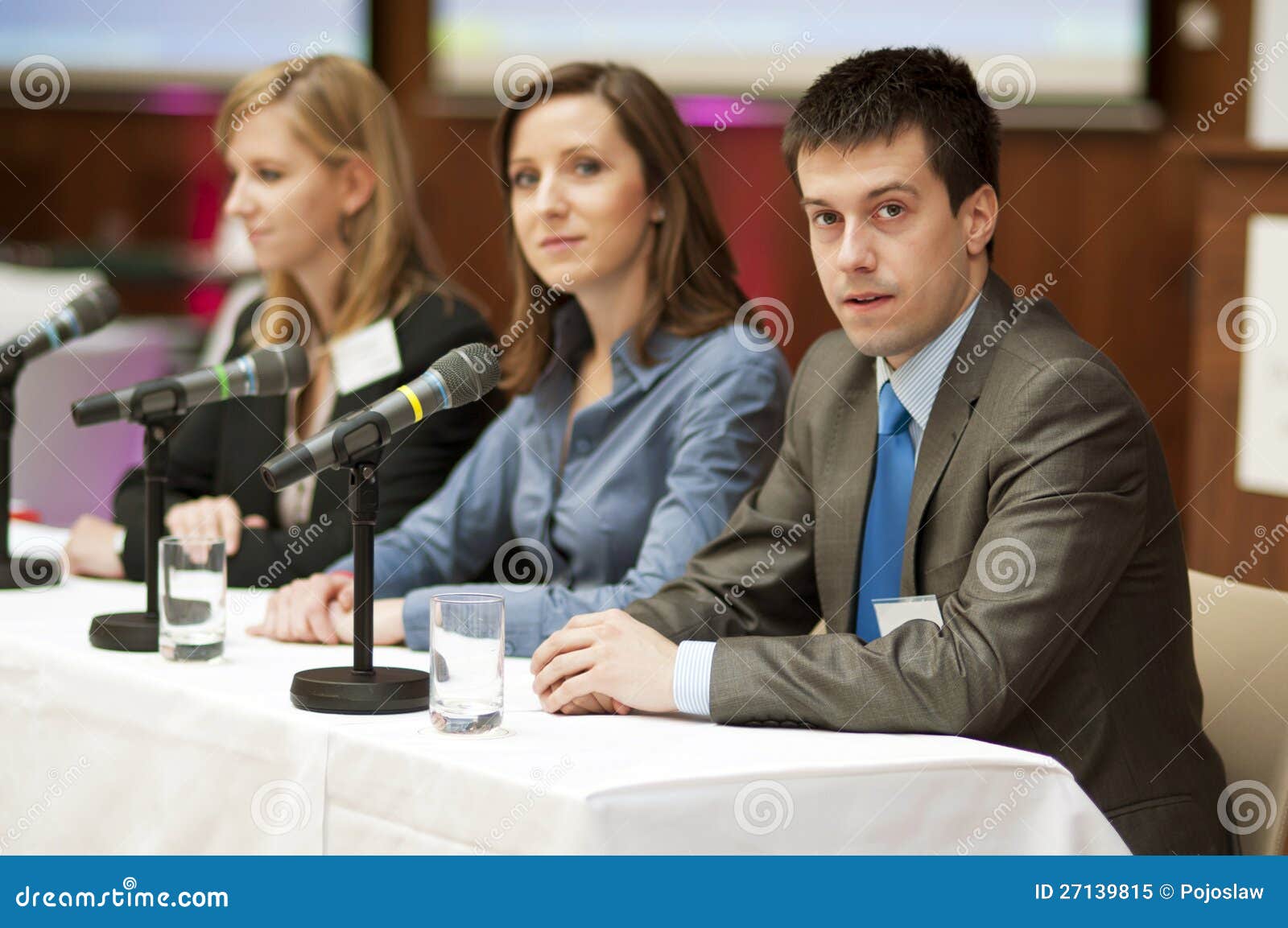 Business conference stock image. Image of communication - 27139815