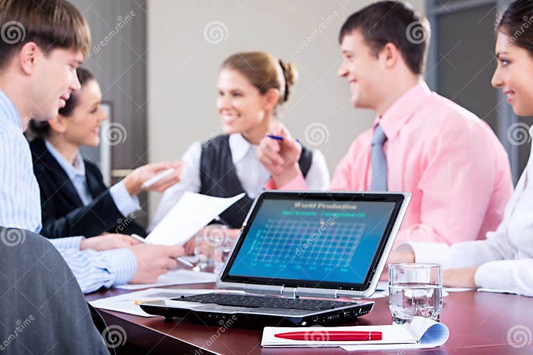 Business conference stock image. Image of colleagues, female - 3784501