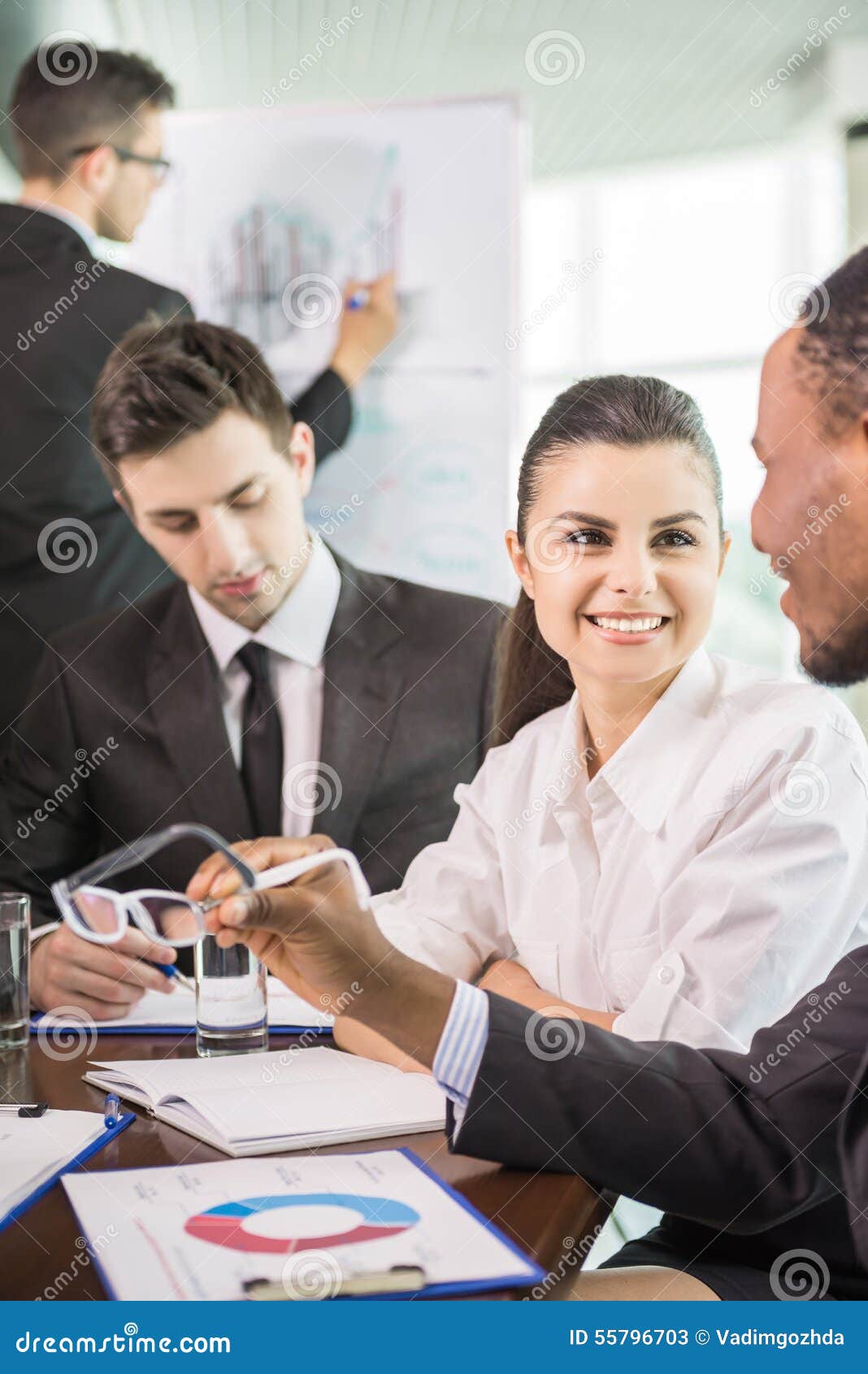 Business conference stock image. Image of board, sitting - 55796703