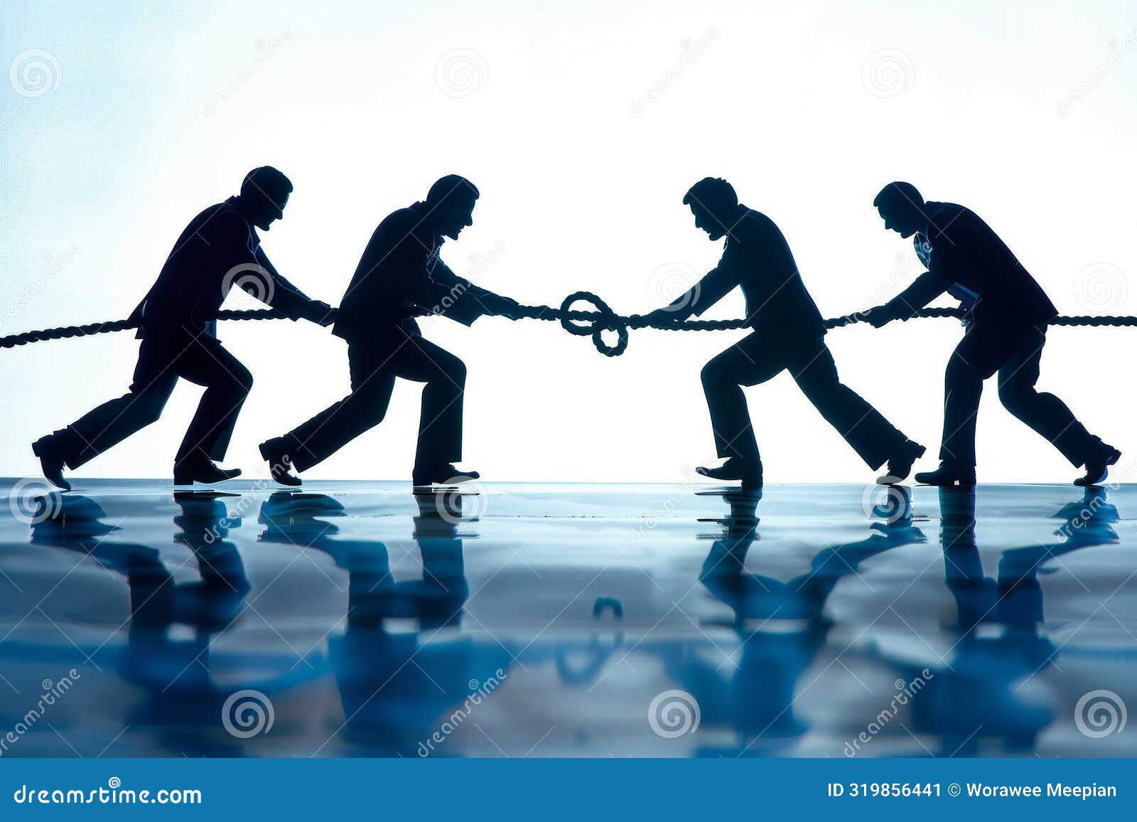 Business Conflict Concept and Conflict Resolution Strategies Stock ...